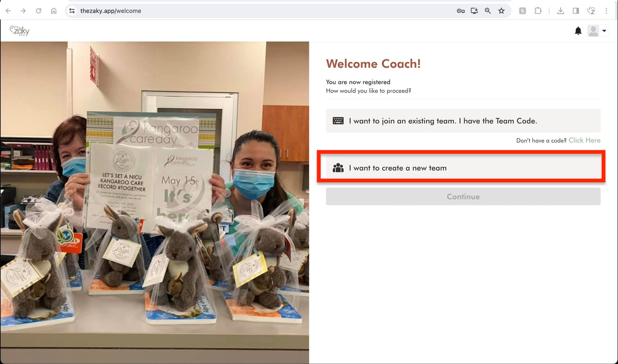 The Zaky APP - Instructions for the Team Leader – Int'l Kangaroo Care ...